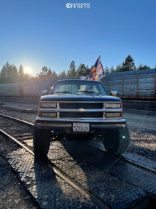 1994 Chevrolet K1500 with 15x10 -44 Weld Racing Typhoon and 35/12.5R15 ...