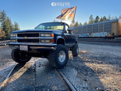 1994 Chevrolet K1500 with 15x10 -44 Weld Racing Typhoon and 35/12.5R15 ...