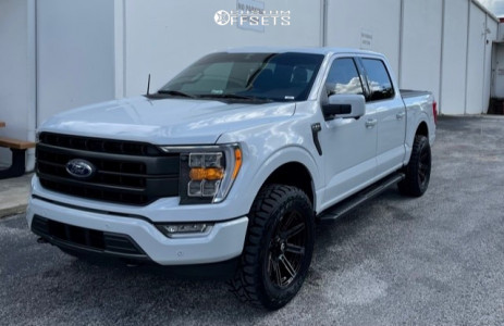 2021 Ford F-150 with 20x9 1 Fuel Rogue and 295/75R20 Toyo Tires Open ...