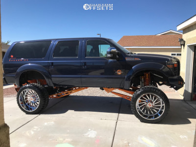 2002 Ford Excursion with 26x14 -81 ARKON OFF-ROAD Caesar and 38/15.5R26 ...