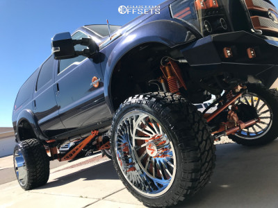 2002 Ford Excursion with 26x14 -81 ARKON OFF-ROAD Caesar and 38/15.5R26 ...