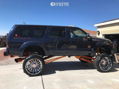 2002 Ford Excursion with 26x14 -81 ARKON OFF-ROAD Caesar and 38/15.5R26 ...