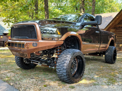 2011 Ram 2500 with 24x14 81 ARKON OFF-ROAD Crown Series Victory and 375 ...