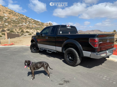 2012 Ford F-150 with 18x12 -44 Pro Comp Series 41 and 33/12.5R18 RBP ...