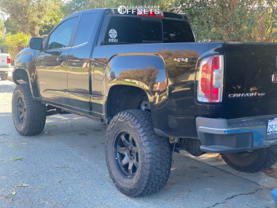 2018 GMC Canyon with 18x9 9 Level 8 Slam and 35/12.5R18 Mickey Thompson ...