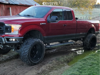 2018 Ford F-150 with 24x14 -73 RBP 73r and 38/15.5R24 Federal Xplora ...