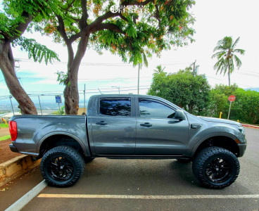 2019 Ford Ranger with 20x10 -21 TIS 547B and 35/12.5R20 Nitto Ridge ...