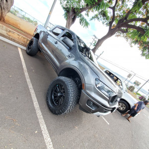 2019 Ford Ranger with 20x10 -21 TIS 547B and 35/12.5R20 Nitto Ridge ...