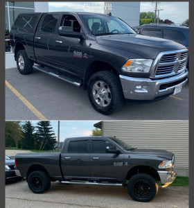 2016 Ram 2500 with 20x10 -24 Method Nv and 35/12.5R20 Nitto Ridge ...