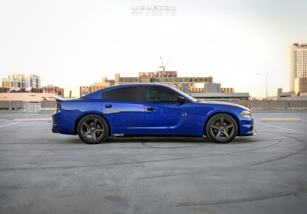 2018 Dodge Charger with 20x9.5 15 Factory Reproductions Fr77 and 275 ...