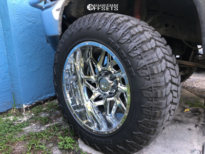 2004 Ford F-250 Super Duty with 22x12 -51 Vision Spyder and 37/13.5R22 ...