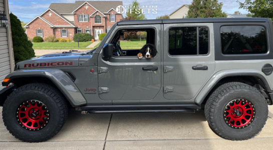 2021 Jeep Wrangler with 17x8.5 Method Mr305 and 315/70R17 BFGoodrich ...