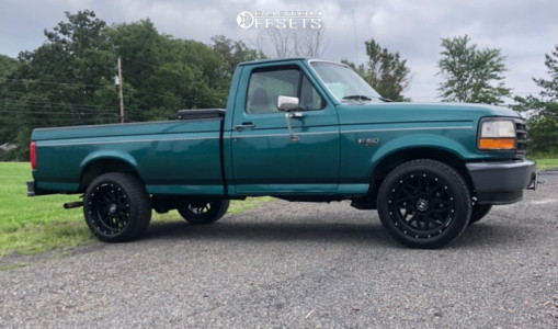 1996 Ford F-150 with 20x10 -24 Hostile Sprocket H108 and 265/50R20 ...