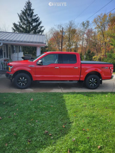 2018 Ford F-150 with 18x9 18 Moto Metal Mo970 and 275/70R18 Hankook ...