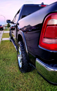 2019 Ram 1500 with 22x10 -19 Vision Razor and 33/12.5R22 Atturo Trail ...