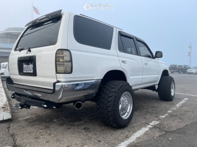 1997 Toyota 4Runner with 15x12 -71 Eagle Alloy Series 058 and 29/11 ...
