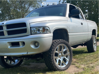 2001 Dodge Ram 1500 with 22x9 19 Factory Reproductions Fr76 and 33/12 ...