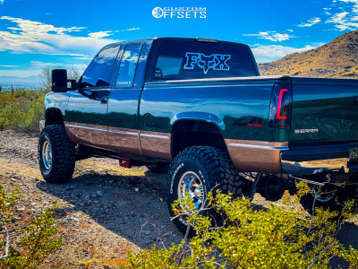 1997 GMC K1500 with 15x10 -48 Pacer Lt and 35/12.5R15 Cooper Discoverer ...