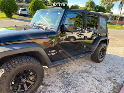 2014 Jeep Wrangler with 17x9 -12 Dick Cepek Matrix and 285/70R17 ...