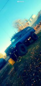 1991 Chevrolet R2500 Suburban with 20x12 -44 American Offroad Renegade ...