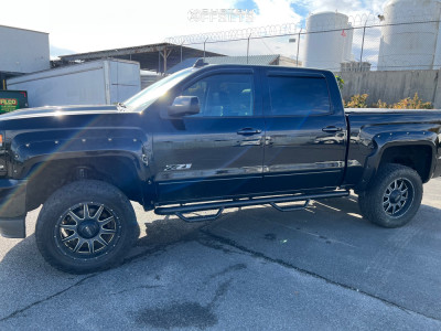 2016 Chevrolet Silverado 1500 with 20x9 -10 Ultra Nemesis and 29/10 ...