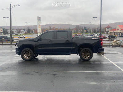 2021 Chevrolet Silverado 1500 with 20x9 20 Fuel Torque and 35/12.5R20 ...