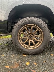 2021 Chevrolet Silverado 1500 with 20x9 20 Fuel Torque and 35/12.5R20 ...