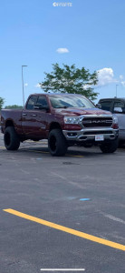 2020 Ram 1500 with 20x12 -44 Motiv Offroad Magnus and 35/12.5R20 Toyo ...