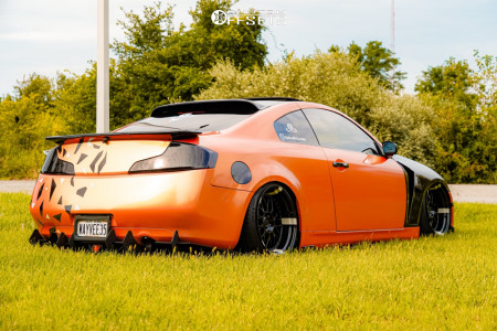 2004 INFINITI G35 with 19x11 15 Aodhan Ah02 and 235/45R19 Atlas Land ...