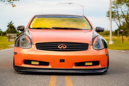 2004 INFINITI G35 with 19x11 15 Aodhan Ah02 and 235/45R19 Atlas Land ...