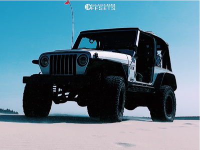 2006 Jeep TJ with 17x9 -12 Ultra Prowler Jeep and 35/12.5R17 Mickey ...