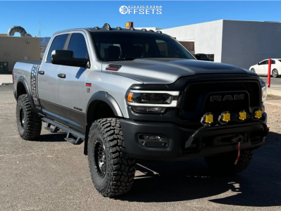 2020 Ram 2500 with 17x9 1 Fuel Zephyr and 37/12.5R17 Cooper Discoverer ...