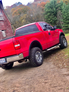 2005 Ford F-150 with 17x9 0 RBP 94r and 285/70R17 Federal Couragia M/t ...