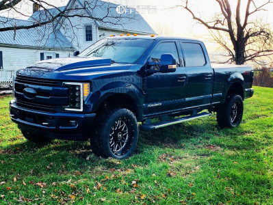 2017 Ford F-250 Super Duty with 22x10 -25 Hostile Blaze and 35/12.5R22 ...
