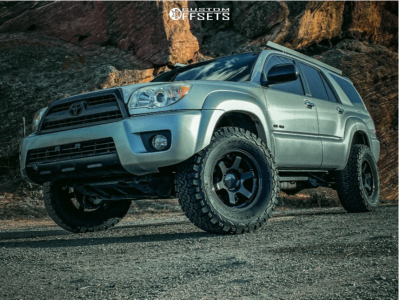2007 Toyota 4Runner with 17x8.5 -10 9SiX9 SIX-1 and 33/12.5R17 ...