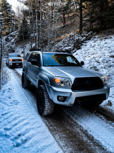 2007 Toyota 4Runner with 17x8.5 -10 9SiX9 SIX-1 and 33/12.5R17 ...