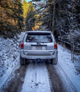 2007 Toyota 4Runner with 17x8.5 -10 9SiX9 SIX-1 and 33/12.5R17 ...