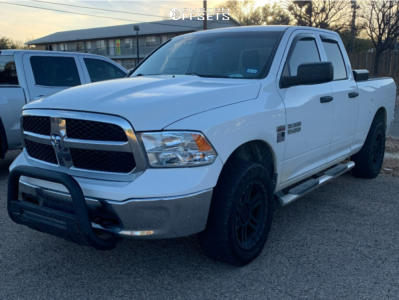 2015 Ram 1500 with 20x9 -12 Vision Manx 2 and 33/9.5R20 Nitto Ridge ...