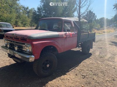 1964 Ford F250 with 17x9 -0 Pro Comp 7089 and 33/12.5R17 Road One ...