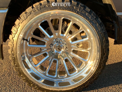 2019 Ram 1500 with 24x12 -44 KG1 Forged Victor and 33/12.5R24 Fury ...