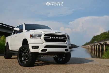 2019 Ram 1500 with 24x12 -44 Hardrock Slammer Xposed and 36/14.5R24 ...