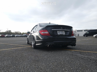 2014 Mercedes-Benz C300 with 19x9 35 Rohana Rc10 and 215/35R19 Nitto ...