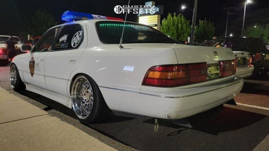 1991 Lexus LS400 with 18x10.5 15 Aodhan Ds03 and 225/40R18 Bridgestone ...