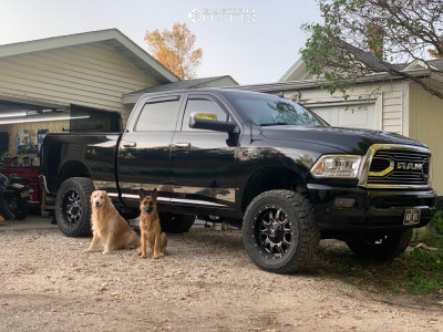 2015 Ram 2500 with 20x10 -18 Fuel Vandal and 35/12.5R20 Versatyre Mxt ...