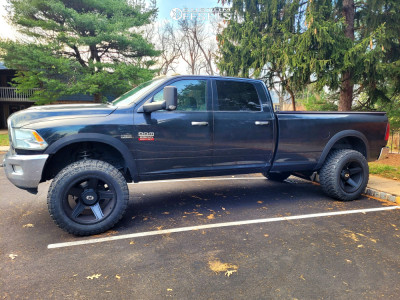2010 Dodge Ram 2500 with 22x11.5 -44 Vision Empire and 37/13.5R22 ...