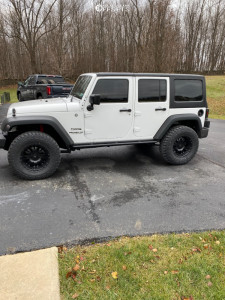 2015 Jeep Wrangler with 17x9 -6 Pro Comp Series 01 and 305/70R17 Kanati ...