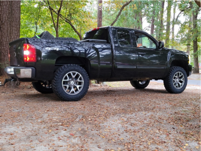 2011 Chevrolet Silverado 1500 with 20x9 24 OE Performance 176 Gm ...