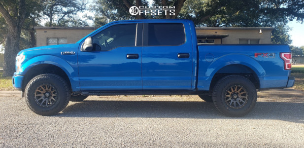2019 Ford F-150 with 17x8.5 6 Icon Alloys Compression and 285/70R17 ...