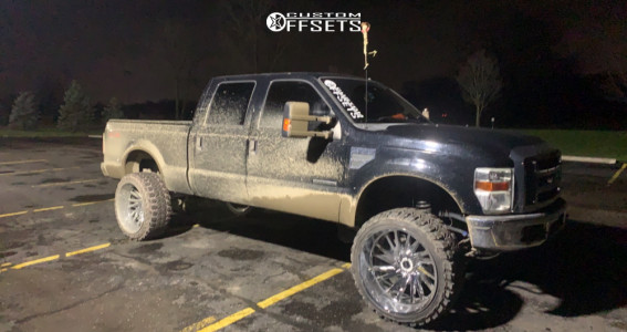 2008 Ford F-250 Super Duty with 26x14 -72 Tuff T2a and 37/13.5R26 ...