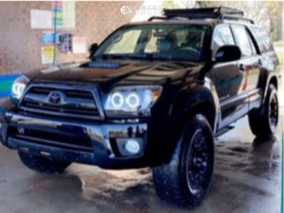 2007 Toyota 4Runner with 18x9 -6 Fuel 560 and 275/60R18 Kenda Tire ...